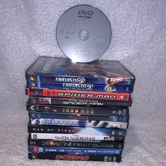Superhero | Other | Superhero Movie Dvd Lot 3 Marvel Avengers Spiderman ...